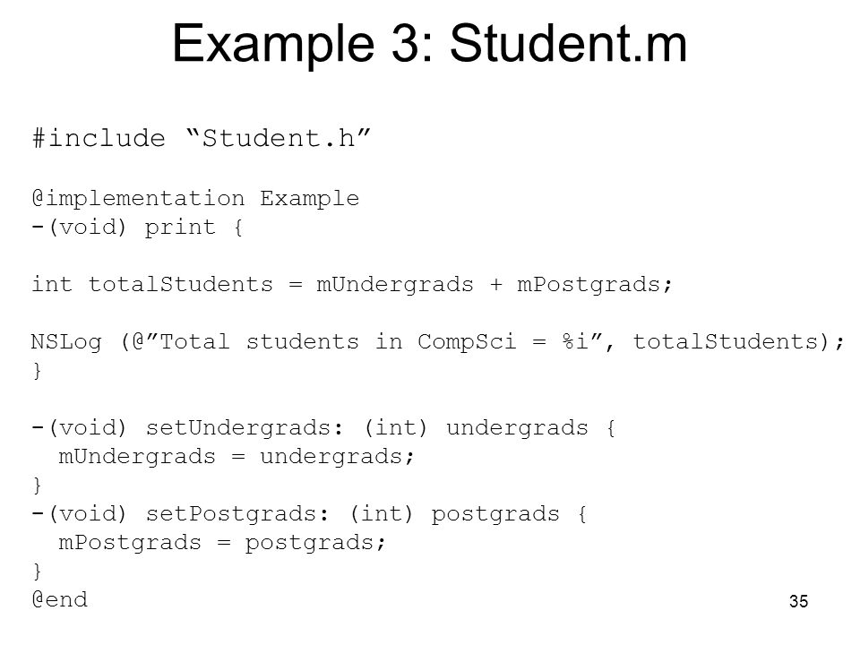 1 Objective C And Object Oriented Programming 2 Introduction Objective 7297
