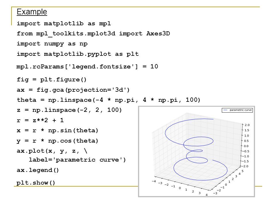 Matplotlib A Python 2d Plotting Library Publication Quality Figures In Several Hardcopy Formats 8201