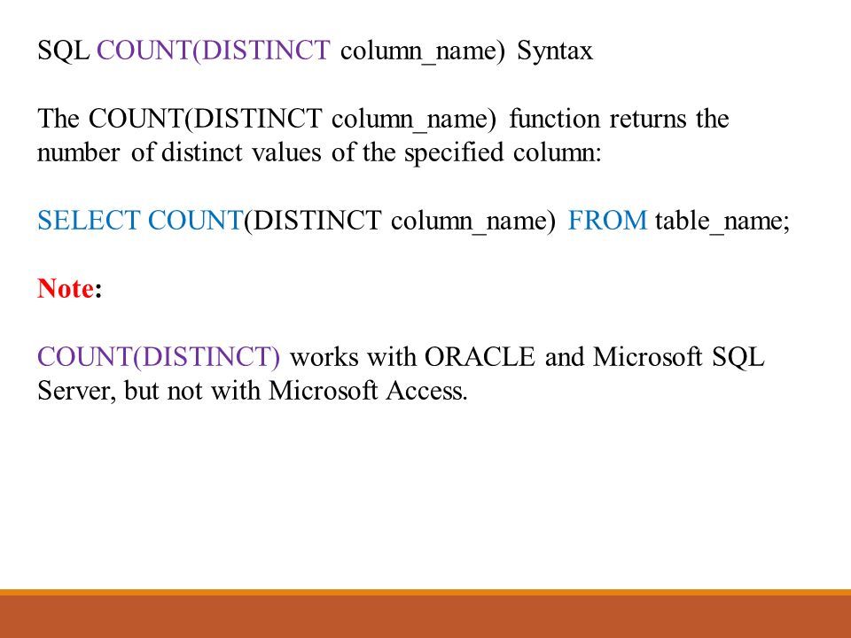 Sql Built In Functions And Group By Clause Having Clause Ppt Download