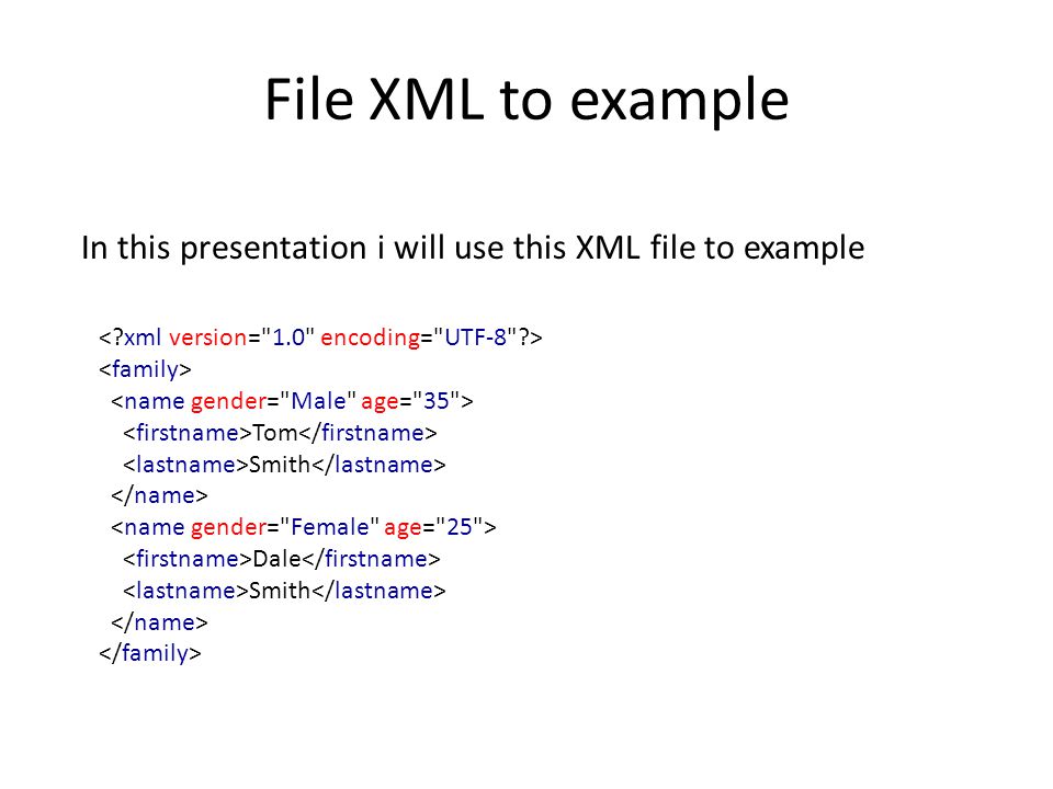 Simple Xml Innet This Presentation Will Introduction Xml And Using Xml