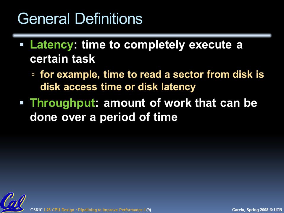 ~cs61c Ucb Cs61c Machine Structures Lecture 28