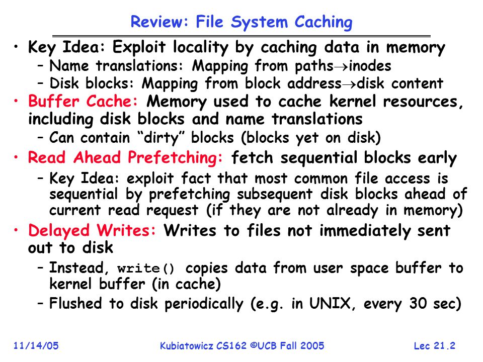Cs162 Operating Systems And Systems Programming Lecture 21 Networking 3139
