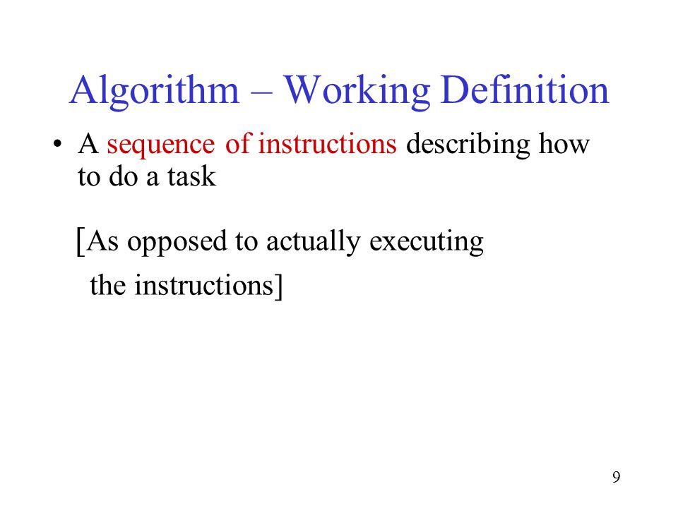 1 Cse1301 Computer Programming Lecture 2 Introduction To Algorithms 2710