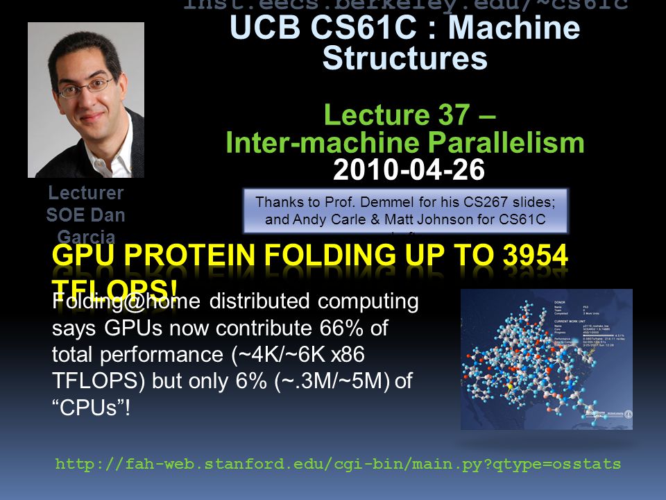 ~cs61c Ucb Cs61c Machine Structures Lecture 37 