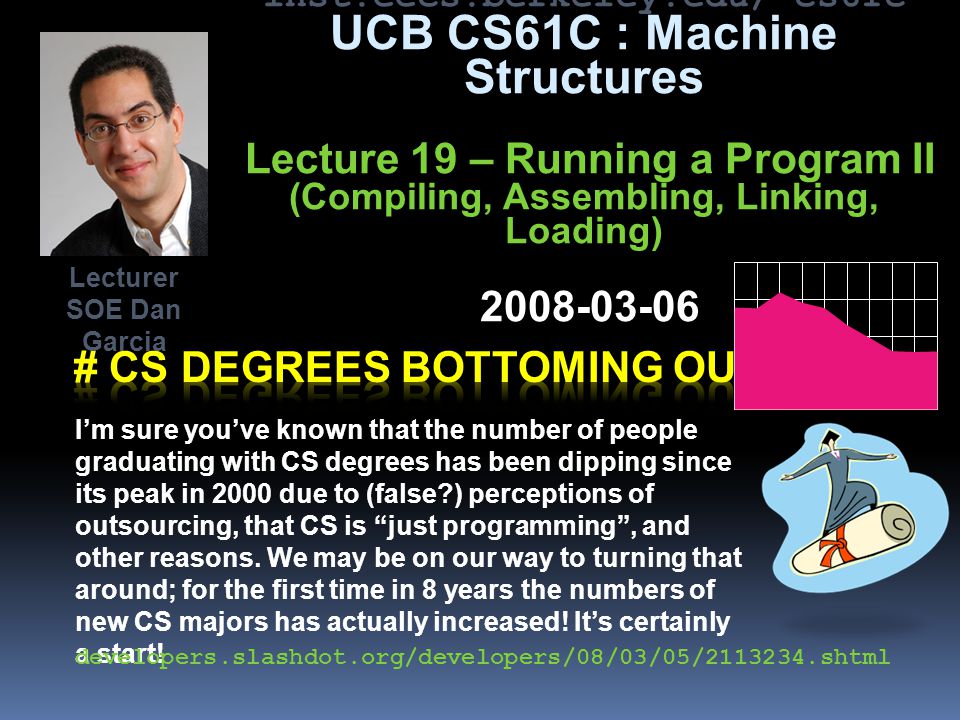 ~cs61c Ucb Cs61c Machine Structures Lecture 19