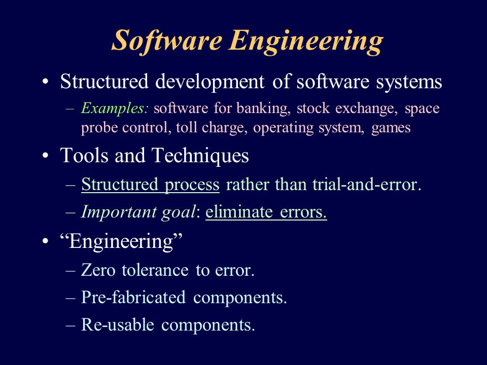 Cse1301 Computer Programming Lecture 21 Software Engineering Ppt 6896