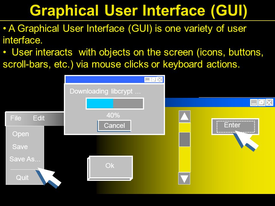 Graphical User Interface Gui Programming I Lecture Objectives
