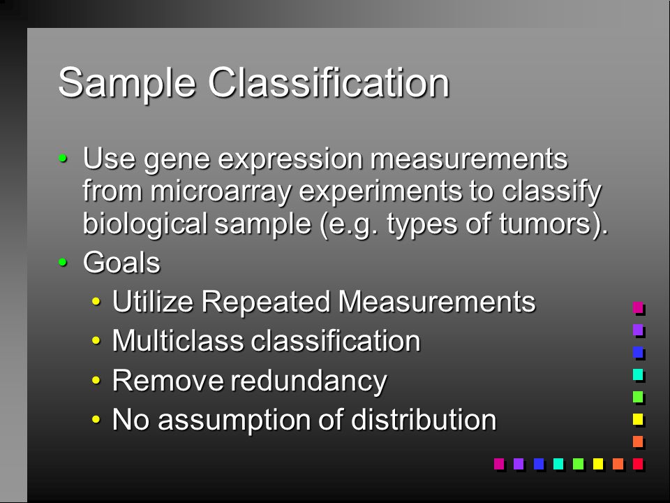 Multiclass Classification Of Microarray Data With Repeated Measurements