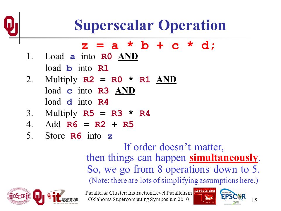 Parallel Programming And Cluster Computing Instruction Level Parallelism