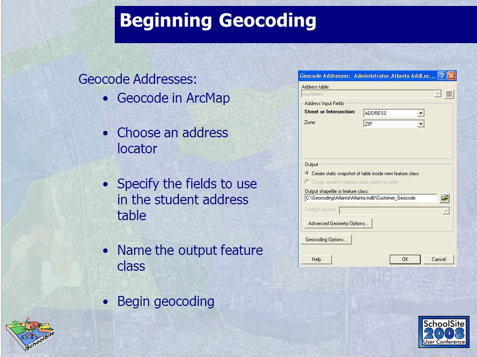 Arcmap geocoding - netsplus Arcmap geocoding - netsplus