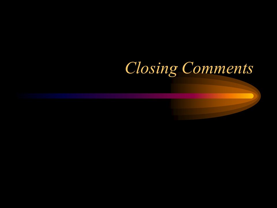 Closing Comments. Apnic Is Now Stable Apnic Has Reached A Level Of