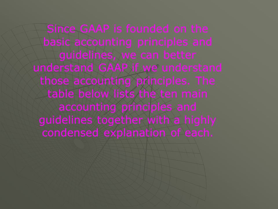 Accounting Basics This Explanation Of Accounting Basics Will Introduce