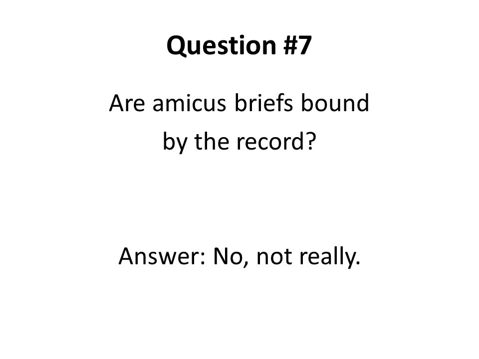 The Macdl Amicus Brief Quiz Question 1 When Do I Need To File The