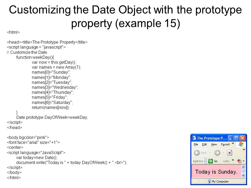 Unit 7 Javascript Core Objects Core Objects Core Objects Are Objects 0499