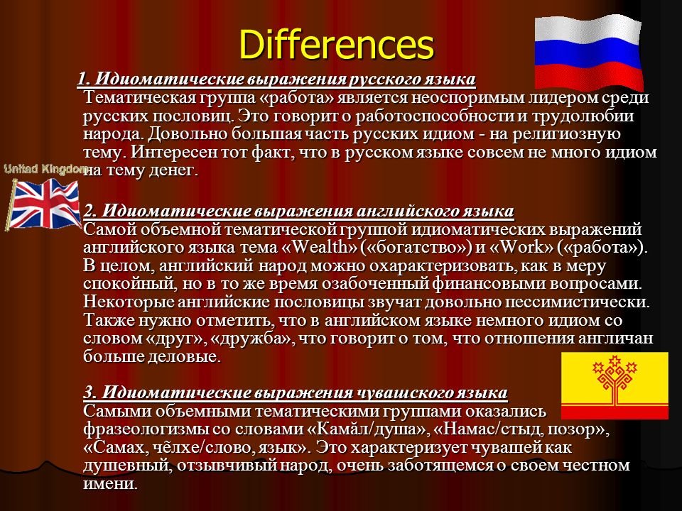 «in The World оf Idioms Выполнила ученица 10 Б класса МБОУ « БСОШ№1