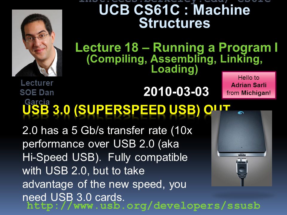 ~cs61c Ucb Cs61c Machine Structures Lecture 18
