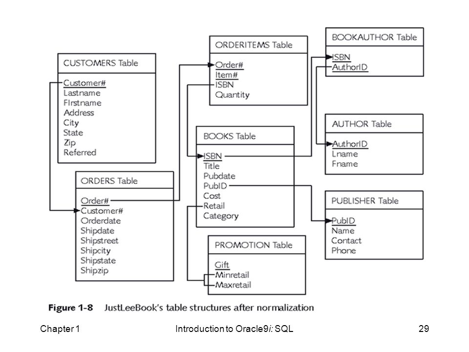 Chapter 1introduction To Oracle9i Sql1 Chapter 1 Overview Of Database Concepts Ppt Download
