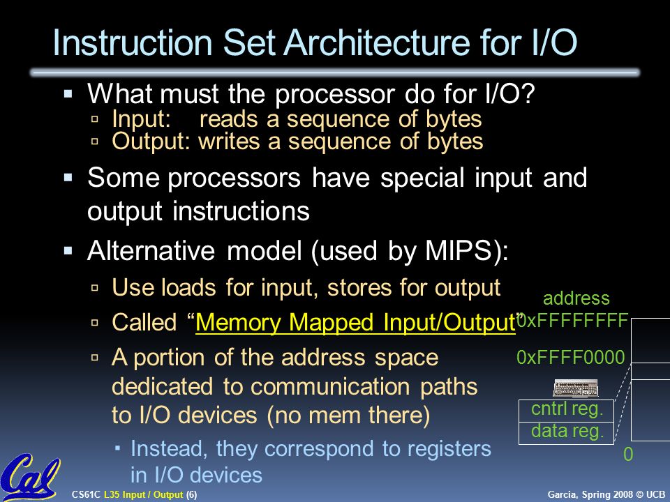 ~cs61c Ucb Cs61c Machine Structures Lecture 35