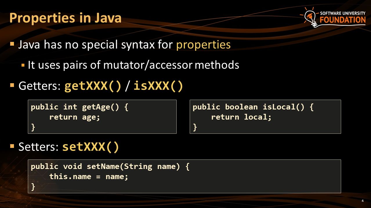 Object-oriented Programming In Java How Java Implements Oop: Classes