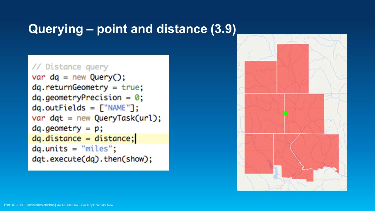 Esri Uc 2014 Technical Workshop Arcgis Api For Javascript Whats New Derek Swingley Jerome