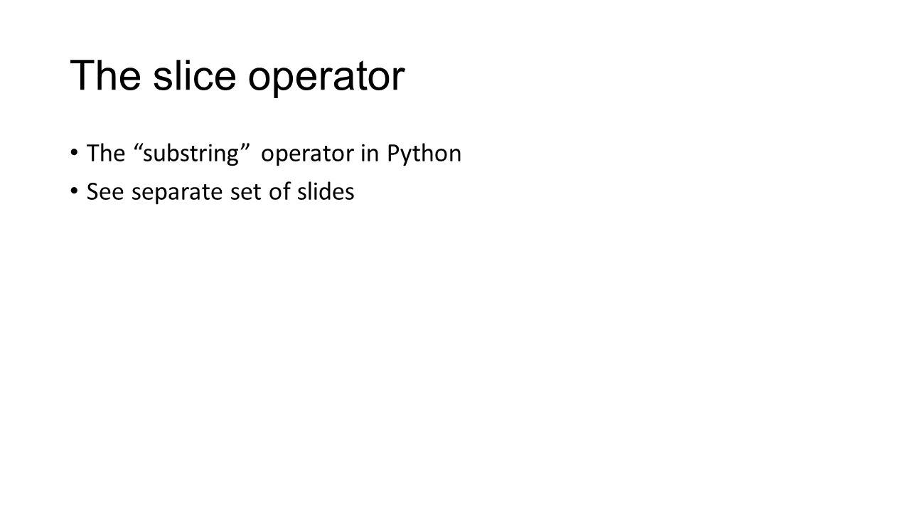 Strings The Basics Strings A Collection Data Type Can Refer To A