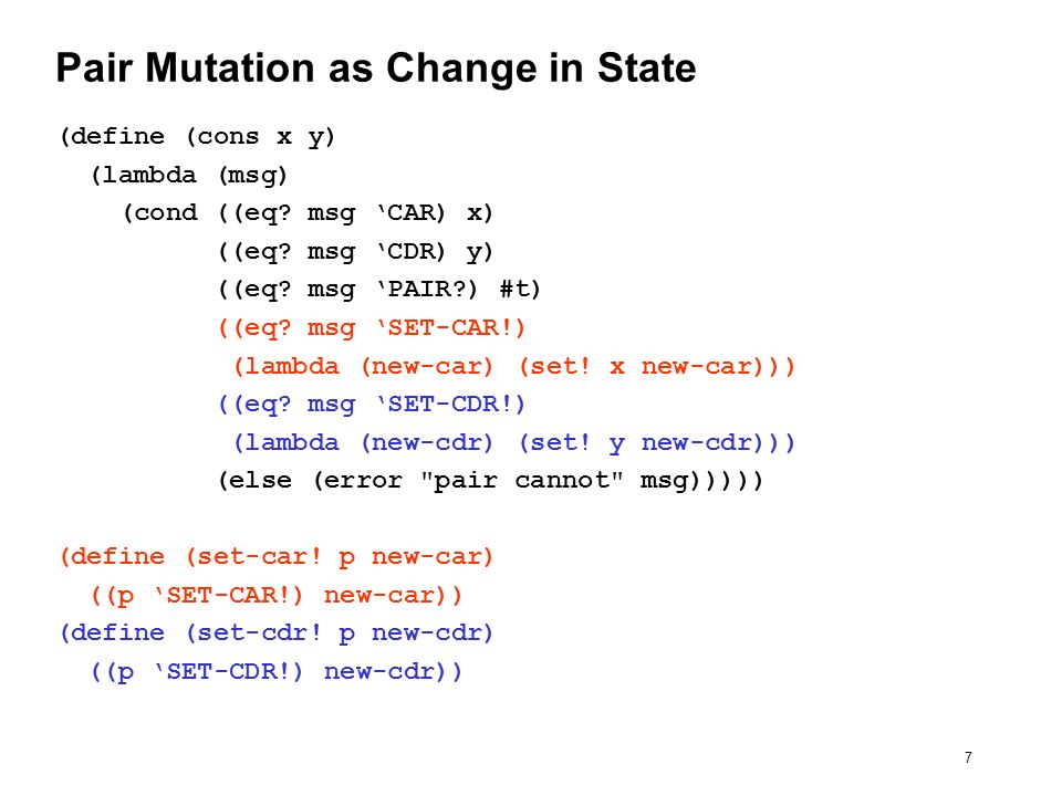 Sicp Object Oriented Programming Data Abstraction Using Procedures With 