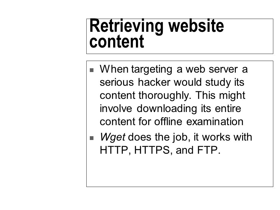 Web Security Introduction Webserver Hacking Refers To Attackers Taking