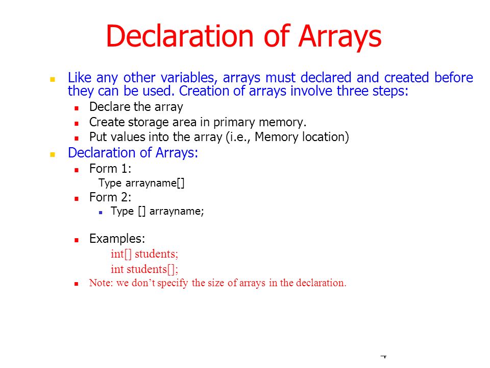 1 Unit 2 Arrays Strings And Collections 2 Arrays Introduction An 0088