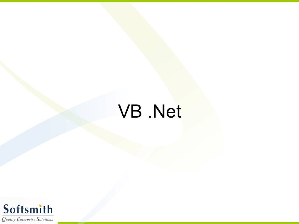 Vbnet Topics Introduction To Vbnet Creating Vbnet Project In Vs 5750