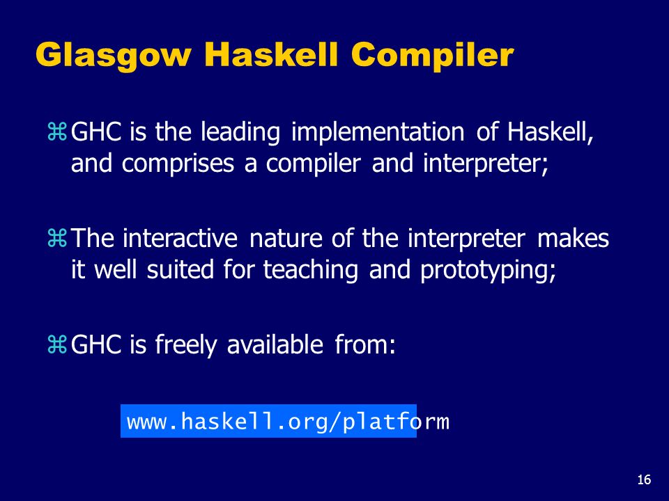 1 Programming In Haskell An Introduction Based On Lecture Notes By 1284