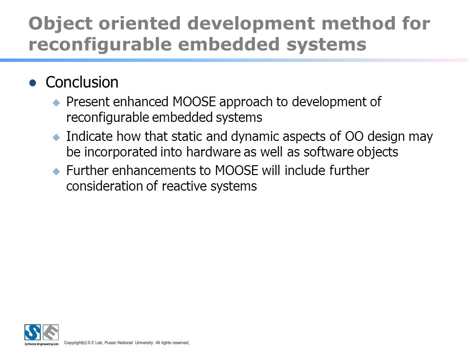 소프트웨어재사용 방법론 Design Guidelines For Tailorable Frameworks Object Oriented Development Method