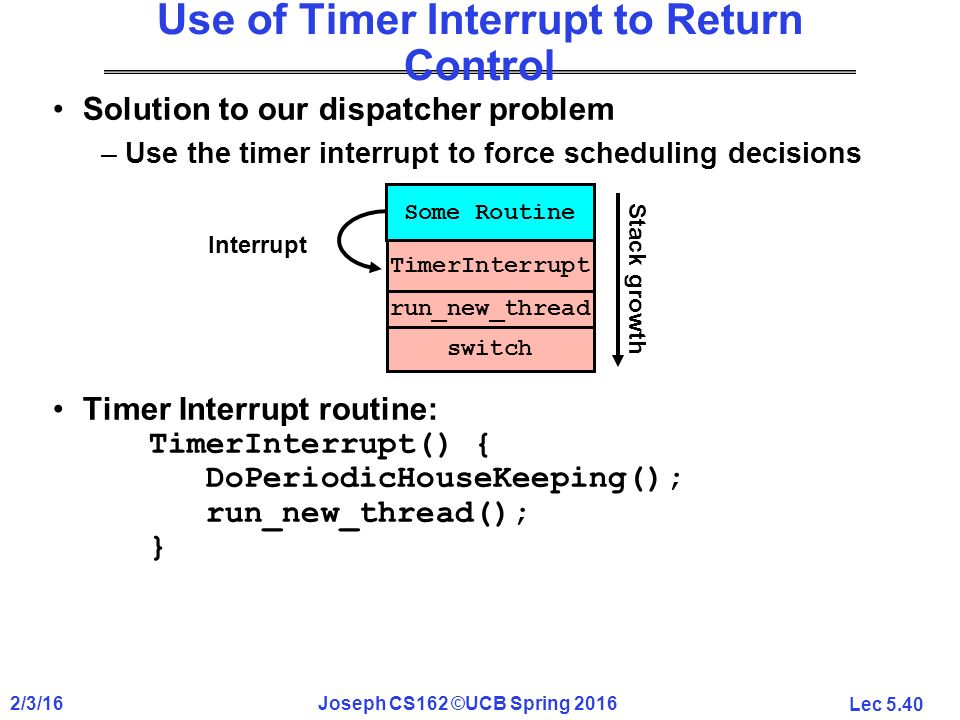 Cs162 Operating Systems And Systems Programming Lecture 5 Introduction To Networking Finished