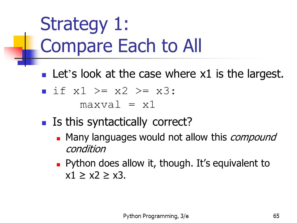 Python Programming 3 E1 Python Programming An Introduction To