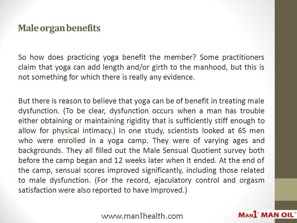 Male Organ Health And The Yoga Connection Bringing Sensuality Into