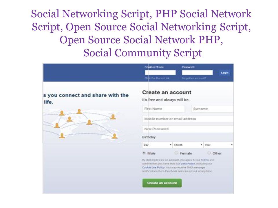 Social Networking Script Php Social Network Script Open Source 